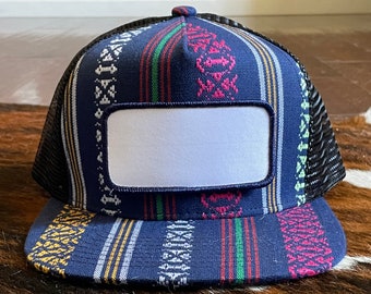 Your Mom's Favorite Bull Rider Western Aztec Trucker Hat/mesh Ball Cap ...