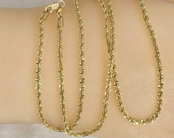 Ma 14k Gold Chain - Etsy