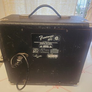 Fender Frontman 15G 15 Watt Guitar Personal Amplifier - Etsy
