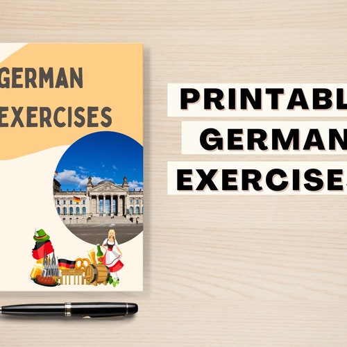 German Language Workbook of Exercises for Advanced Learners - Etsy