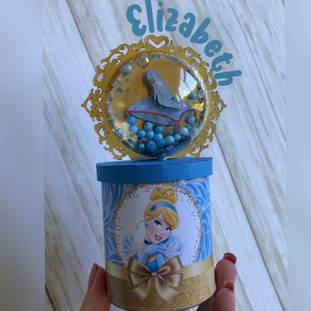 Cinderella Potato Chips Can, Cinderella Birthday Party Decoration ...