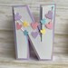 Flowers 3D Letters, Cute 3D Letters, Baby Shower 3D Letter, 3D ...