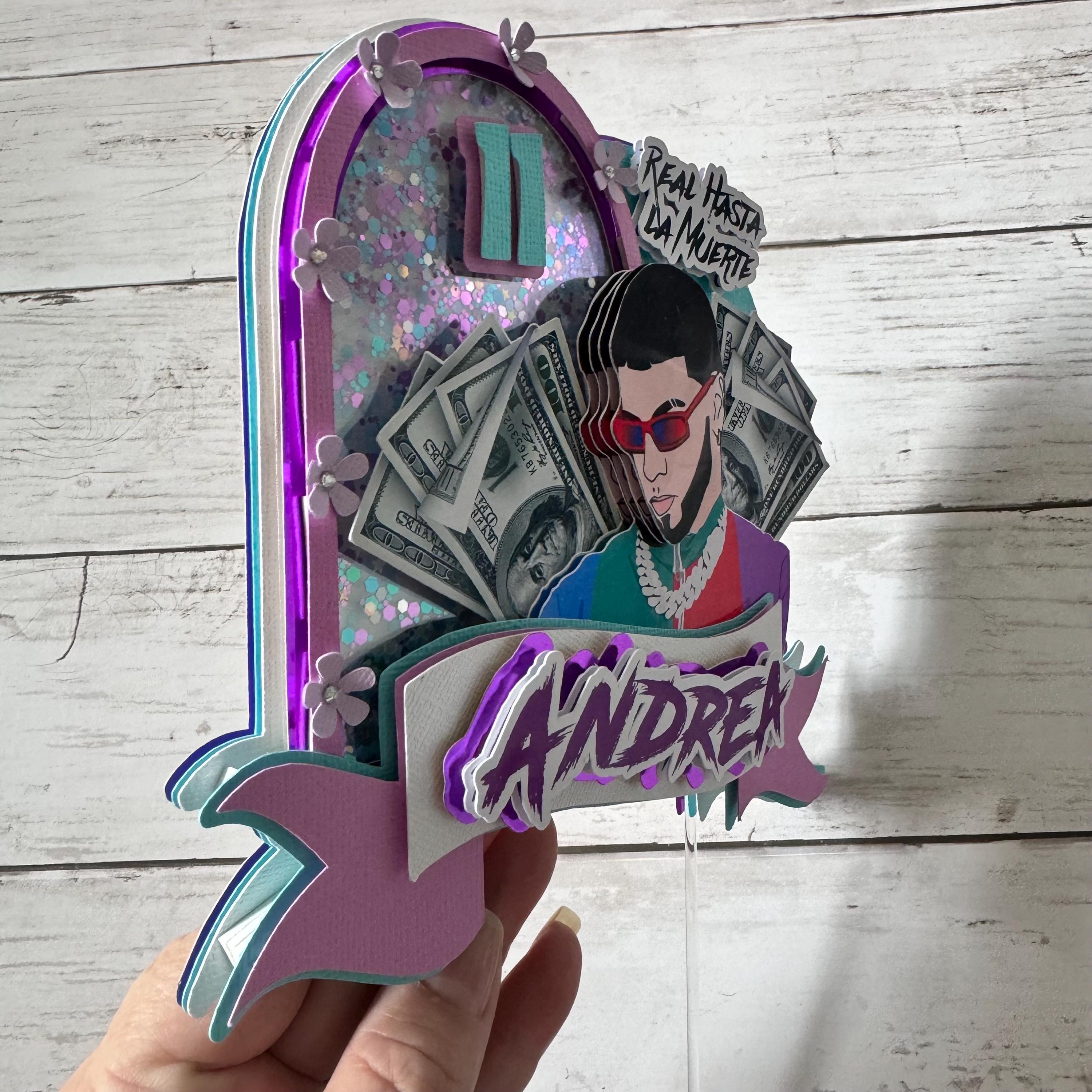 Anuel AA Cake Topper/ Anuel Birthday Decorations/ Custom Cake Topper ...