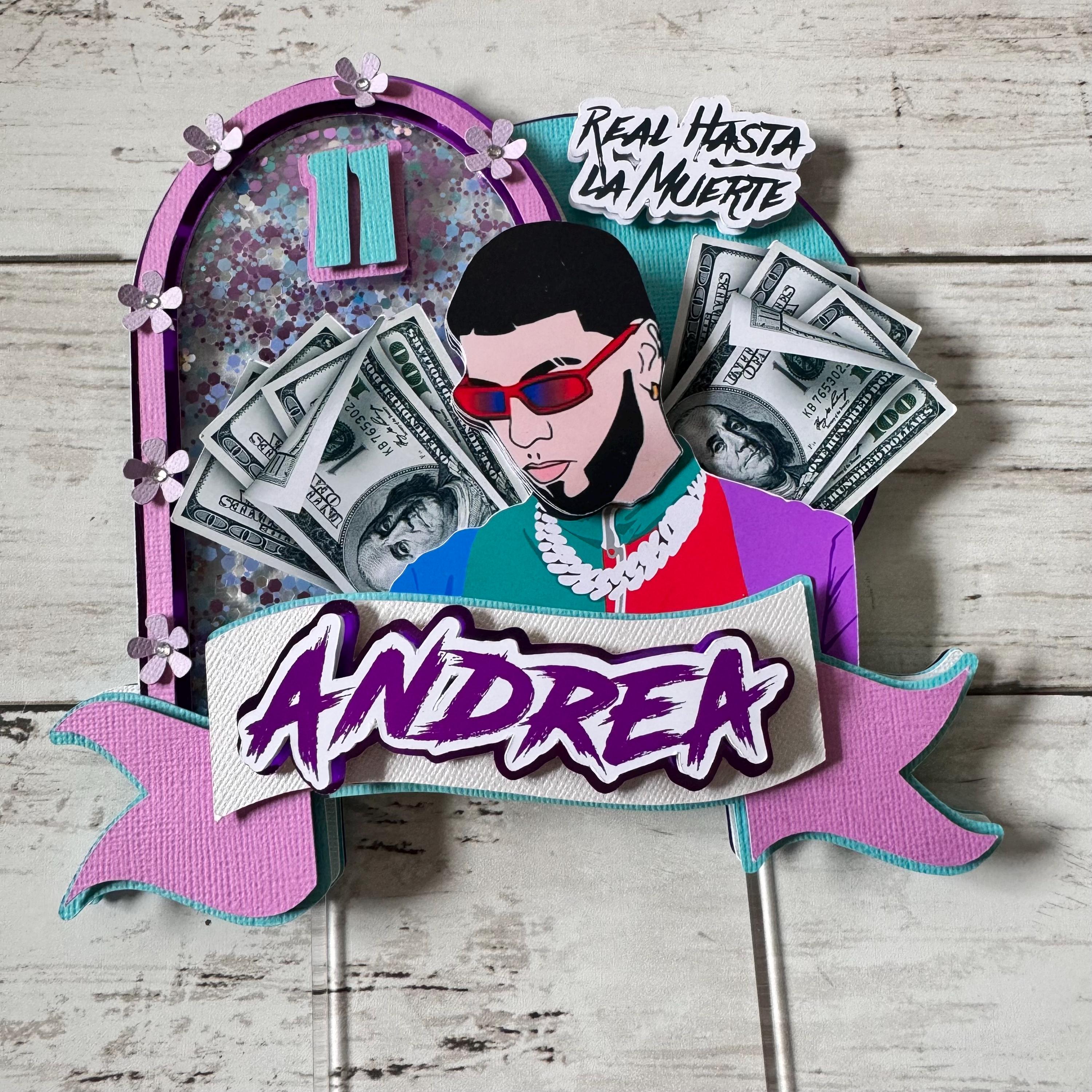 Anuel AA Cake Topper/ Anuel Birthday Decorations/ Custom Cake Topper ...