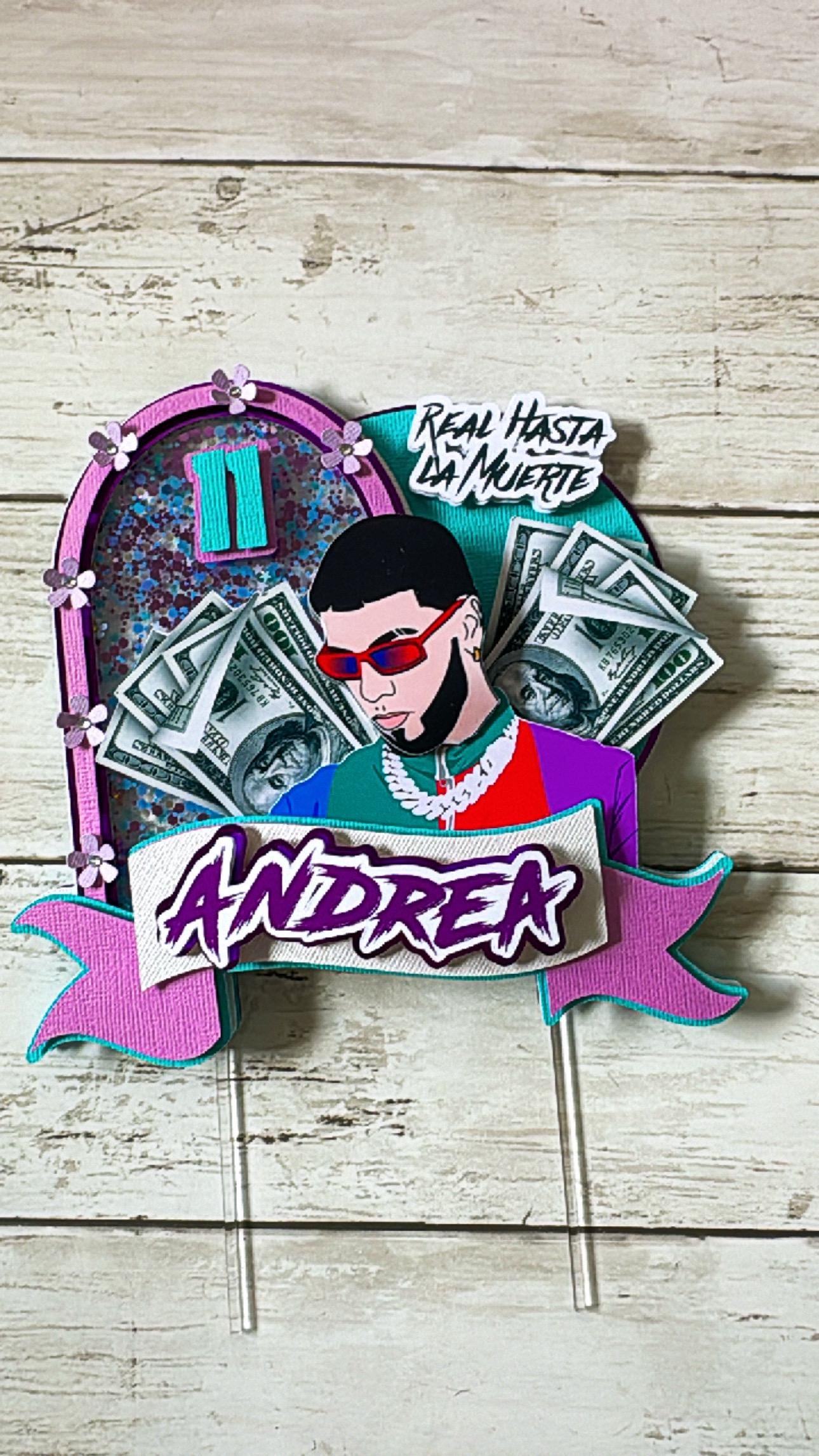 Anuel AA Cake Topper/ Anuel Birthday Decorations/ Custom Cake Topper ...
