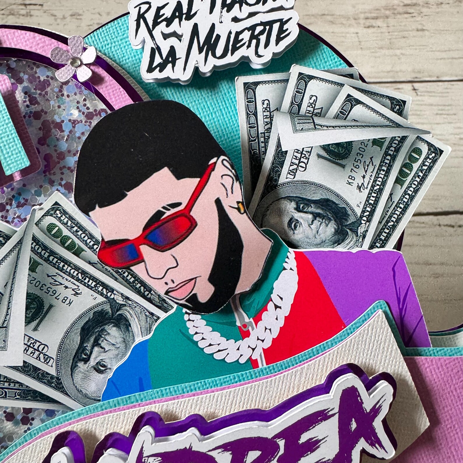 Anuel AA Cake Topper/ Anuel Birthday Decorations/ Custom Cake Topper ...