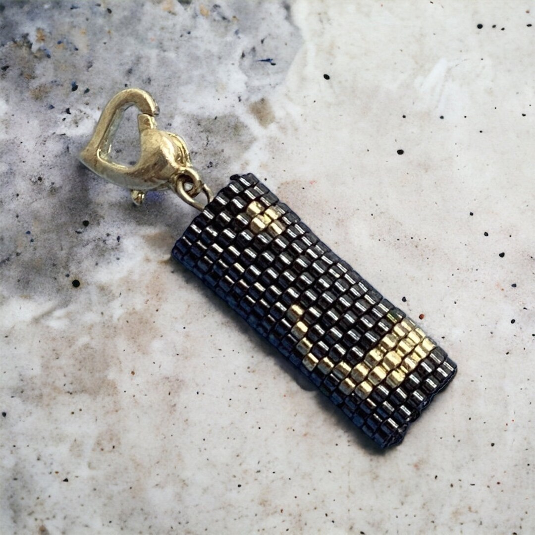 Pendant/amulet Handmade Weaving Letter Nun and Taweez Inside - Etsy