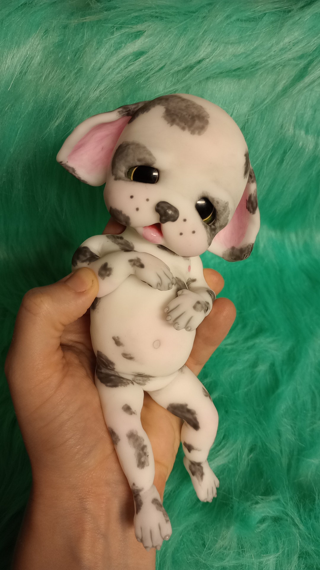 7 Inch Silicone Baby Puppy Dalmatian Hybrid Jasper - Etsy