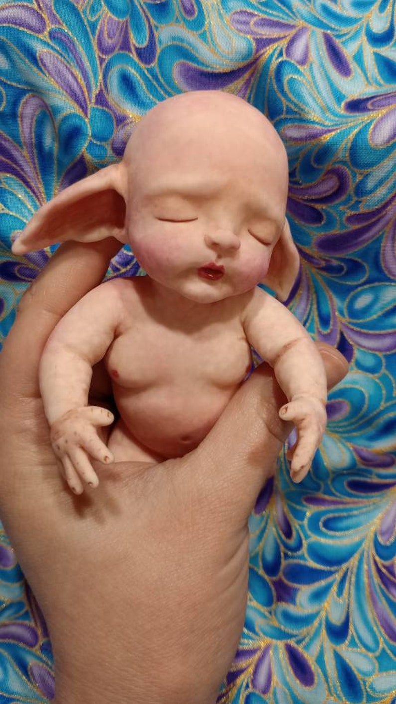 5.5 Inch Silicone Baby Imp Creature Theodore - Etsy
