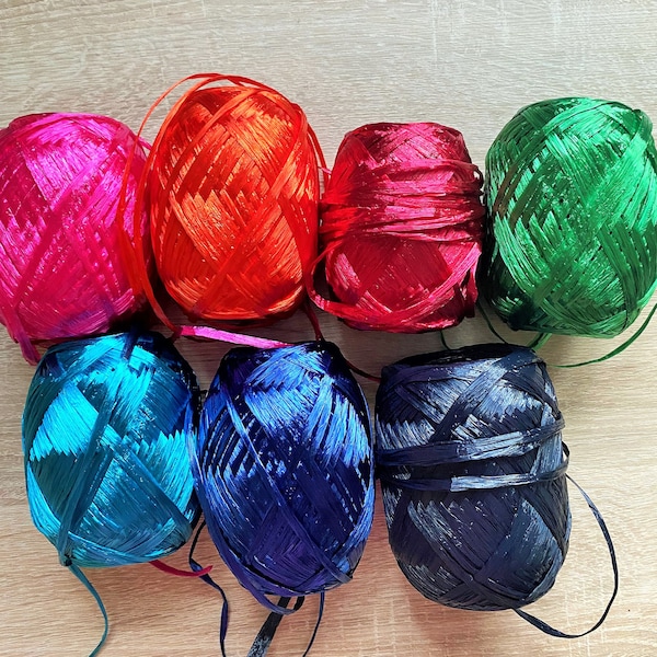 Raffia Ribbon - Etsy