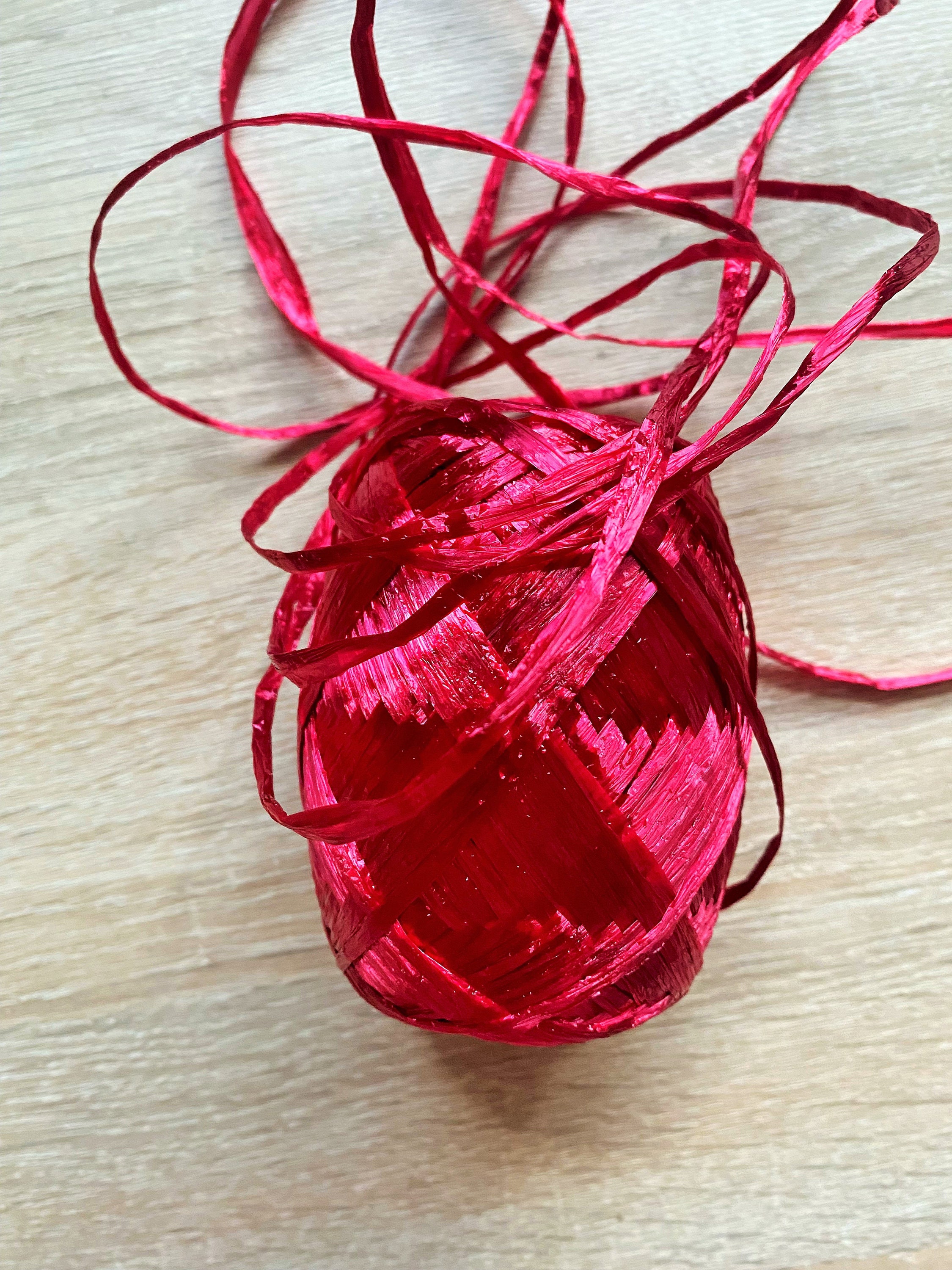 5 Meters 5mm Japanese Raffia Ribbon Raffia Pearl Finish - Etsy