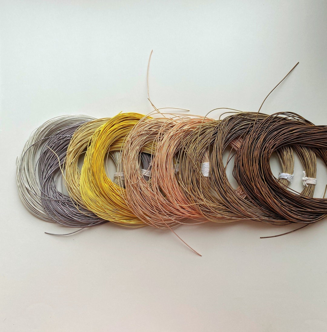 Hard Metal French Wire for Needlework, 1mm, 10 Gram, 2.80 3.10 Meter - Etsy