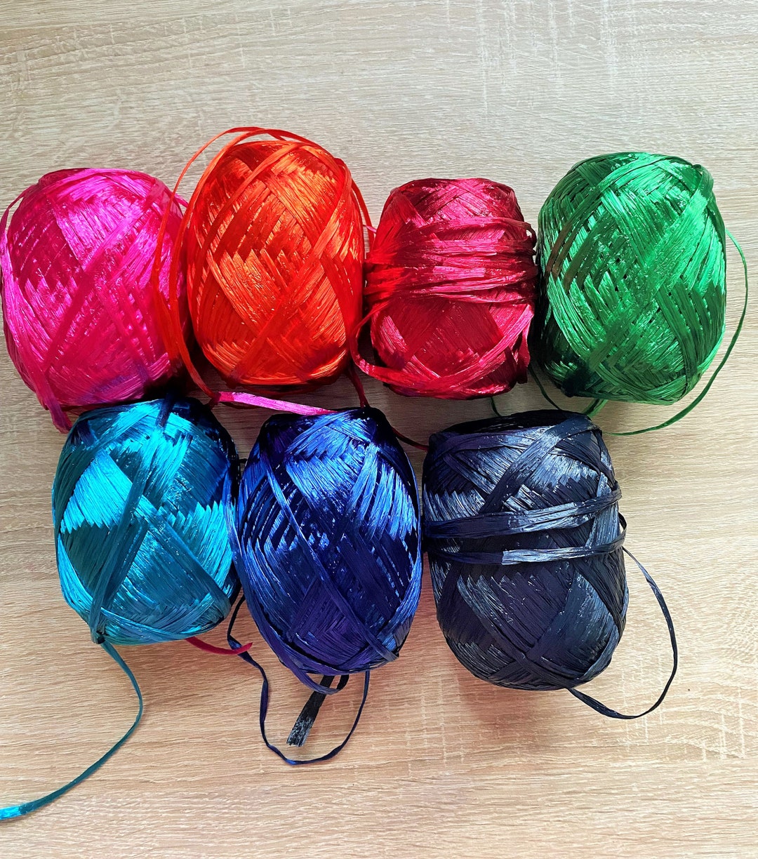 5 Meters 5mm Japanese Raffia Ribbon Raffia Pearl Finish - Etsy