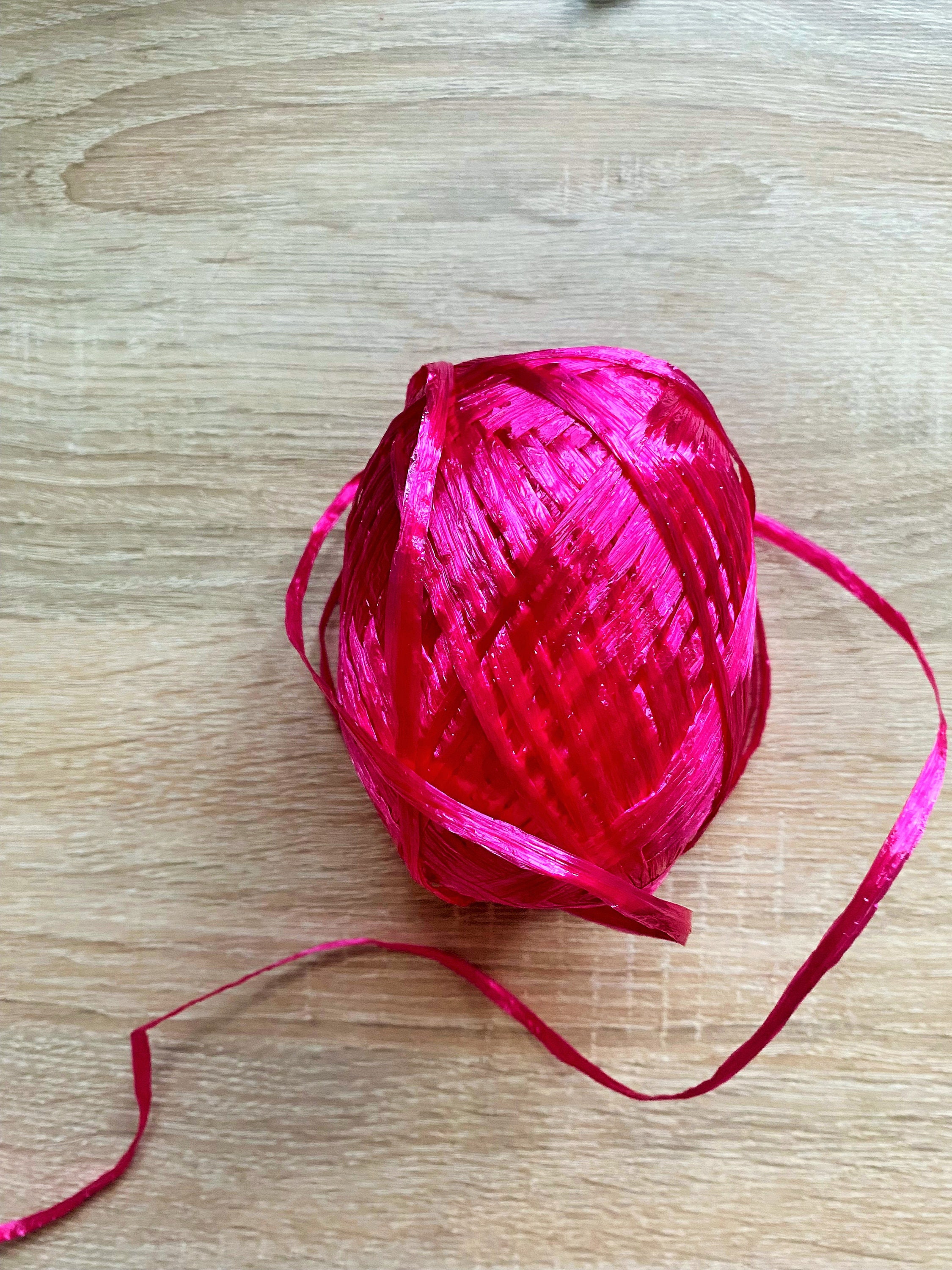 5 Meters, 5mm Japanese Raffia Ribbon, Raffia Pearl Finish, Raffia for ...