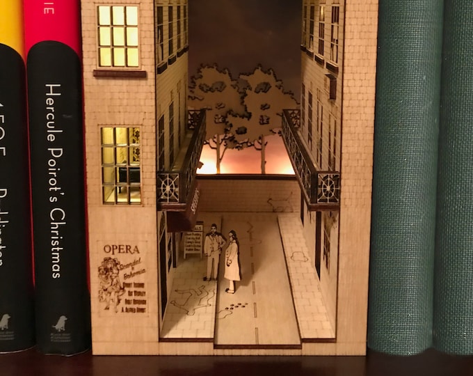 Sherlock Holmes Escape Room Book Nook DIY Kit - Etsy