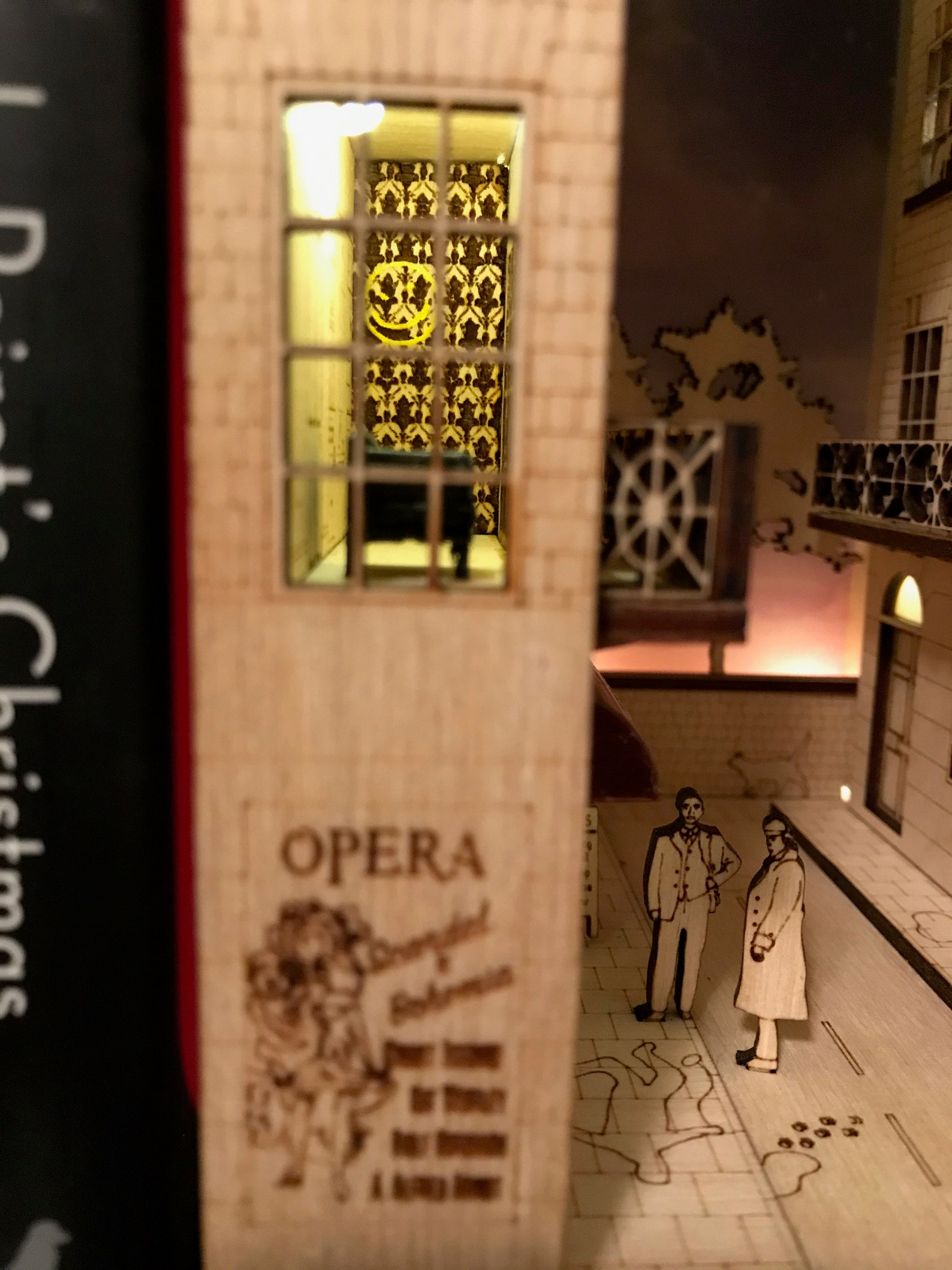 Sherlock Holmes Escape Room Book Nook - DIY Kit - Etsy