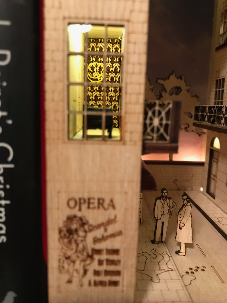 Sherlock Holmes Escape Room Book Nook - DIY Kit - Etsy