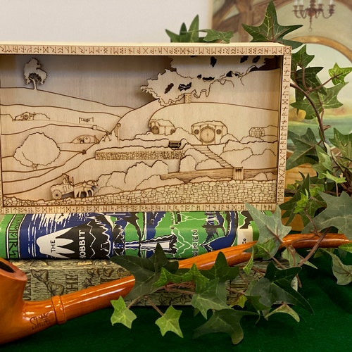 Fantasy Bookscape Diorama | Etsy