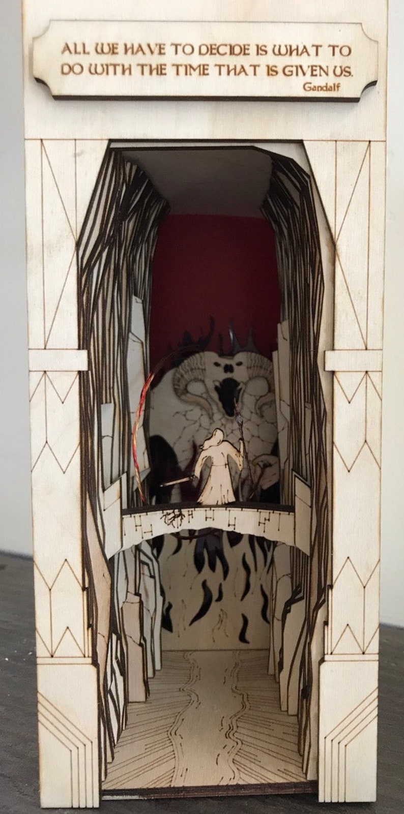 Wizard Duel Book Nook DIY Kit - Etsy