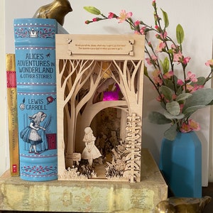 Wonderland Booknook - DIY Kit - Etsy