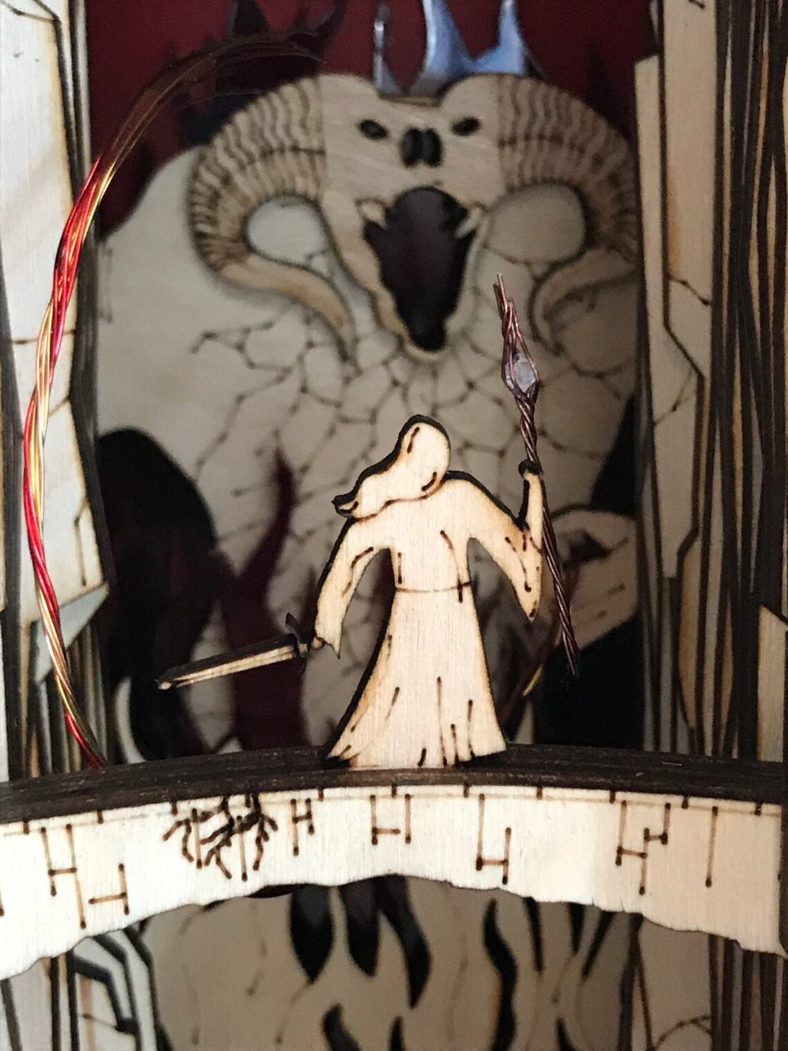 Wizard Duel Book Nook DIY Kit - Etsy