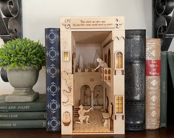 Wizard Duel Book Nook DIY Kit - Etsy