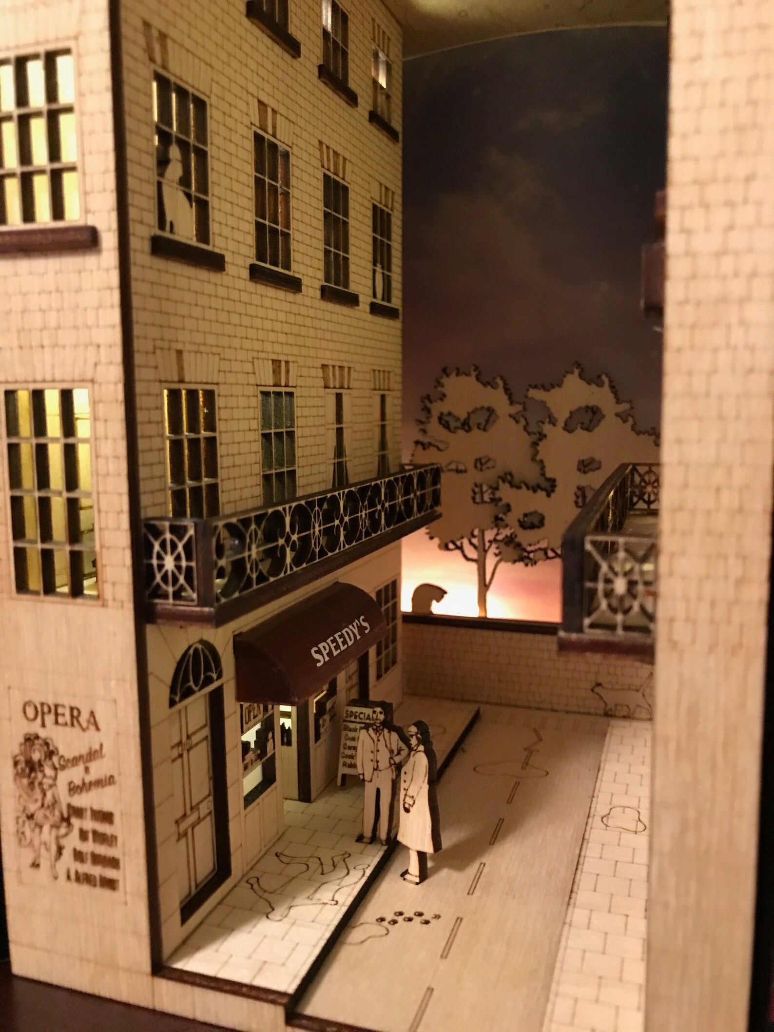 Sherlock Holmes Escape Room Book Nook DIY Kit | Etsy