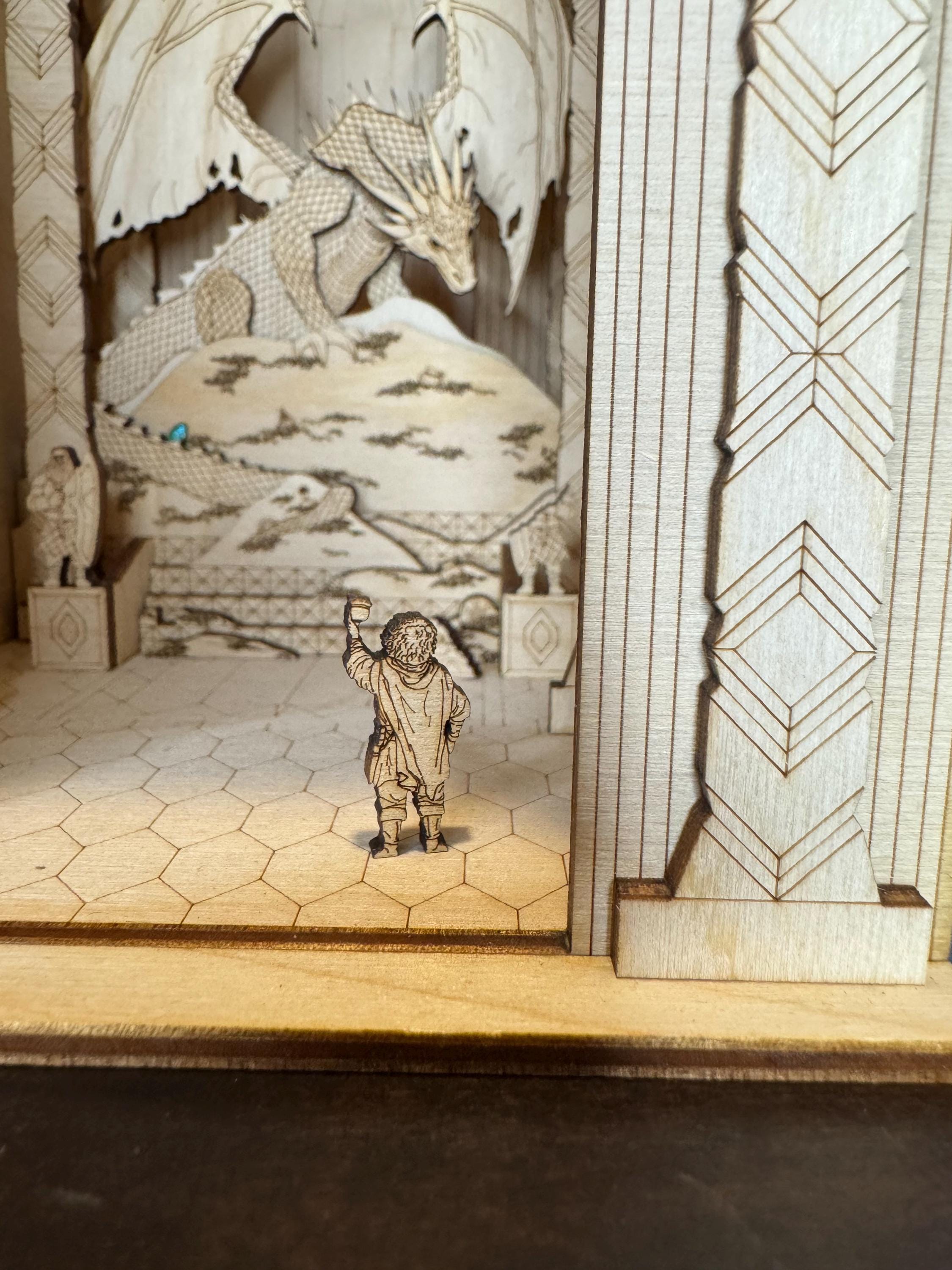 Dragon Thief Booknook - DIY Kit - Etsy