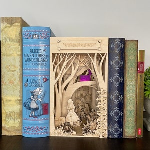 Wonderland Booknook - DIY Kit - Etsy