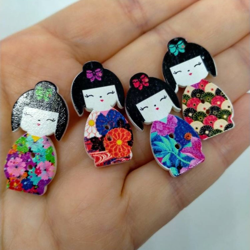 Oriental Buttons - Etsy