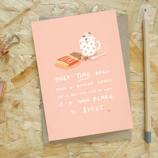 Break up Card - Etsy