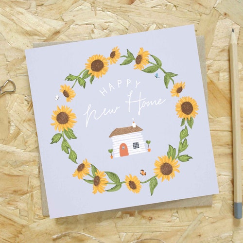 New Home Card Personalised New Home Card First Home Card - Etsy UK