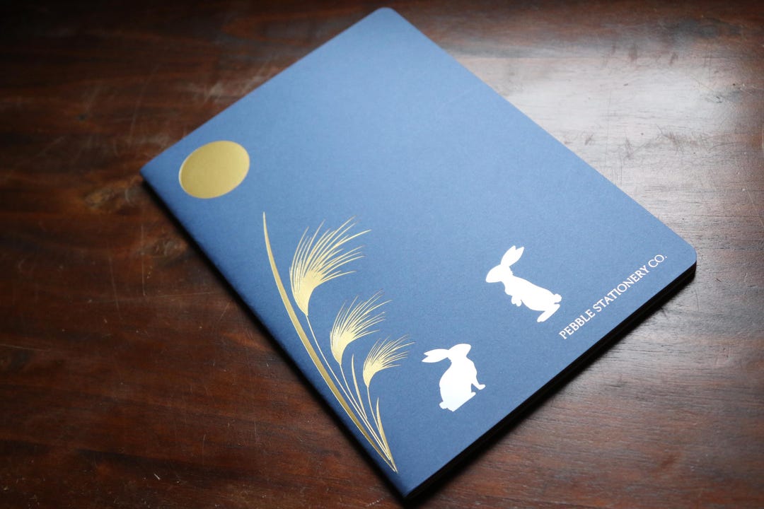 A5 Tomoe River Notebook by Pebble Stationery Co (120 Pages, Paginated ...
