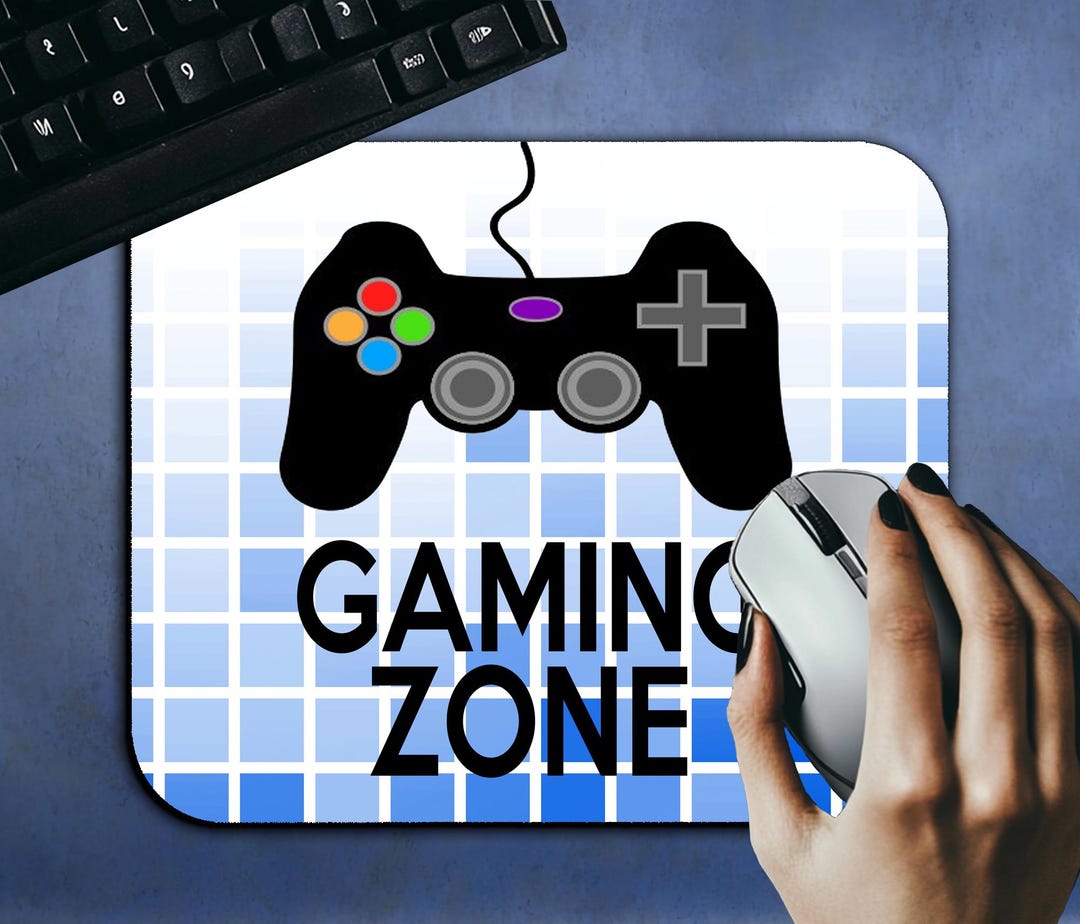 Gamer Mouse Pad #7, Gaming Zone Mouse Pad, Gamer Desk Mat, Video Game ...