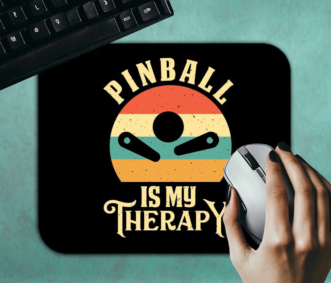 Pinball Mouse Pad #21, Retro Arcade Desk Mat, Gamer Mousepad, Vintage ...