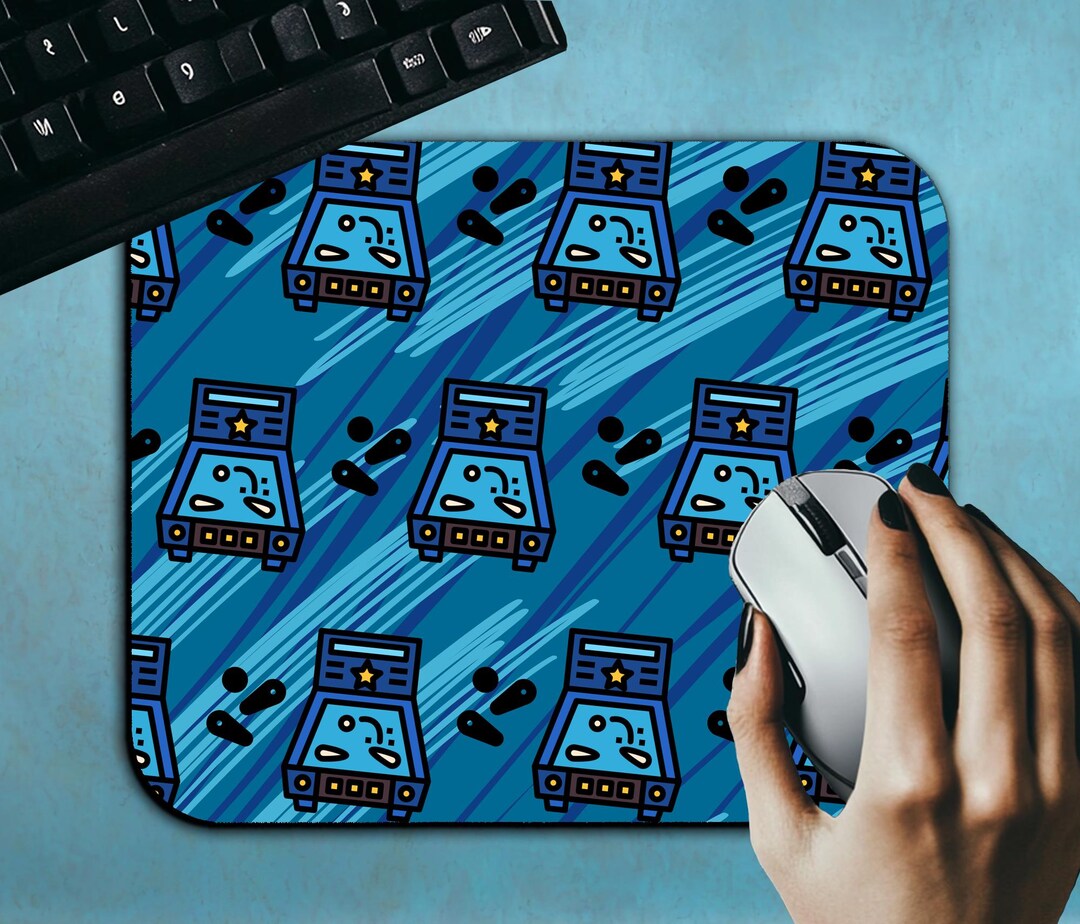 Pinball Mouse Pad #5, Retro Arcade Desk Mat, Gamer Mousepad, Vintage ...