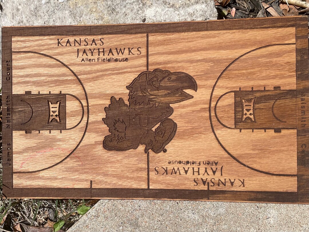Laser Engraved Custom Basketball Court - Etsy