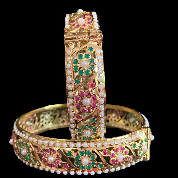 Jadau Bangles - Etsy