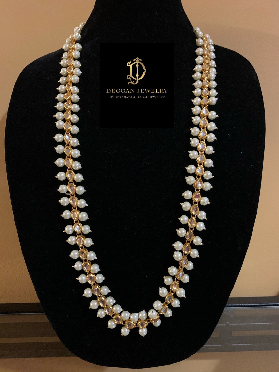 NS161 Saru Indian Kundan Long Necklace - Jadau Jewelry , Indian JEWELLERY - Etsy
