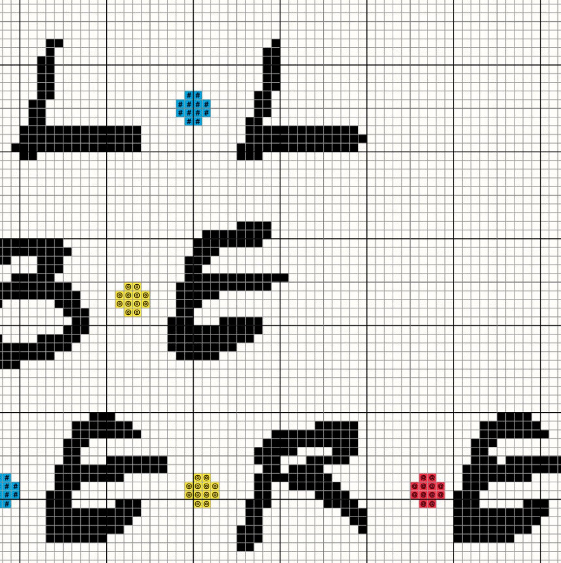 I'll Be There for You Cross Stitch Pattern Modern Quote - Etsy
