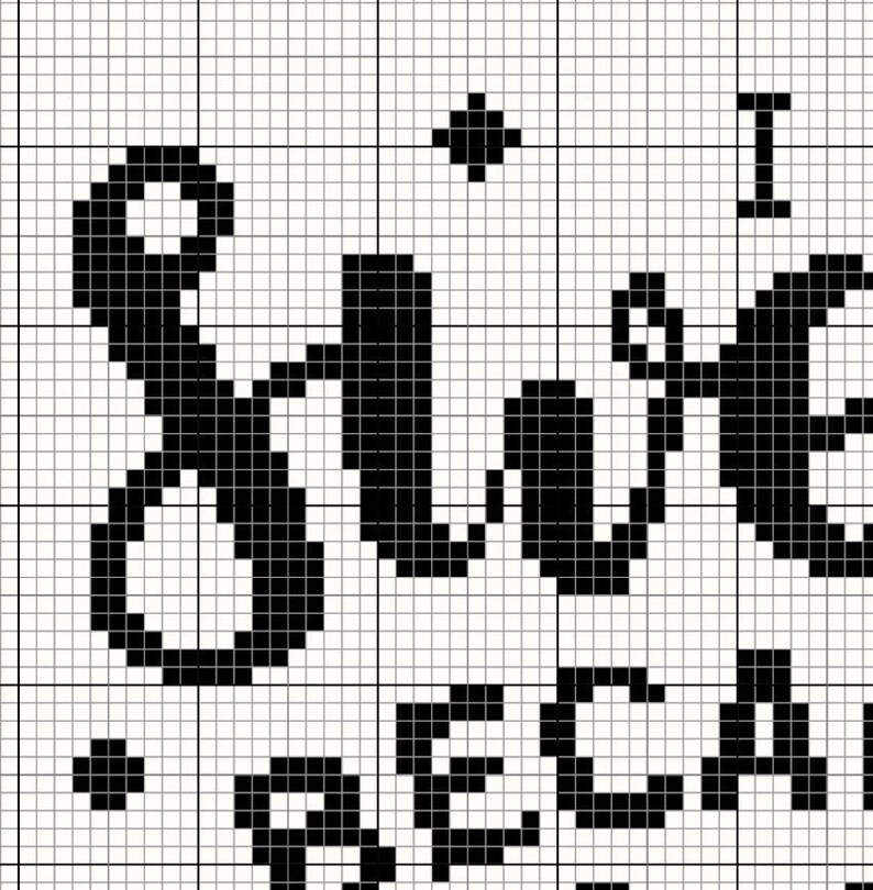 Swear Text Cross Stitch Pattern Swearword Sassy Cross Stitch Simple Pdf ...