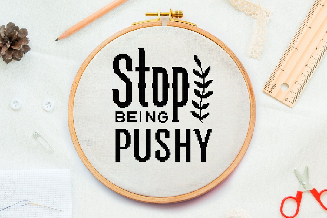 Rude Swear Adult Cross Stitch Pattern, Swearword Sassy Embroidery ...