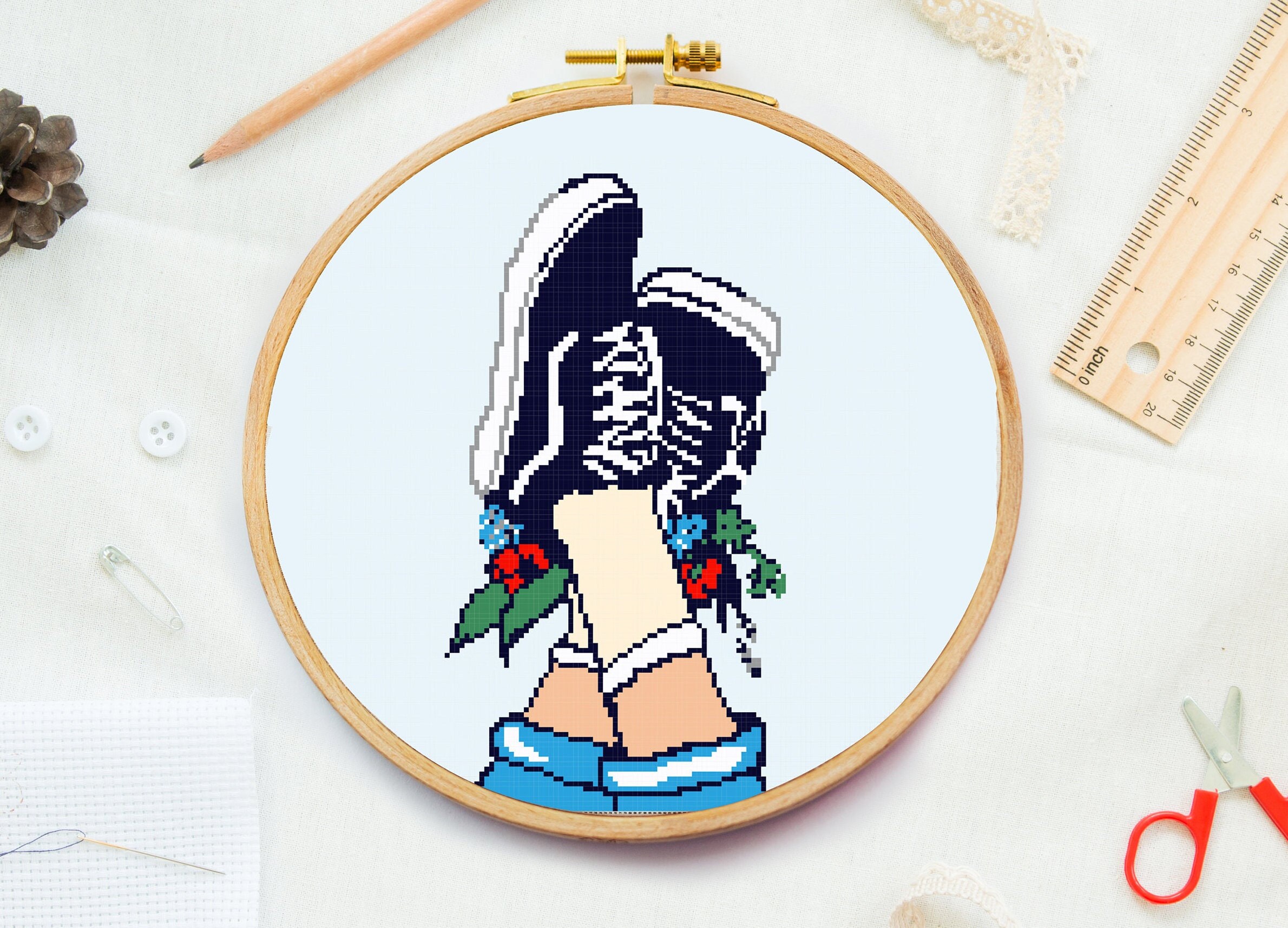 Sneaker Cross stitch pattern keds shoe Xstitch pattern | Etsy