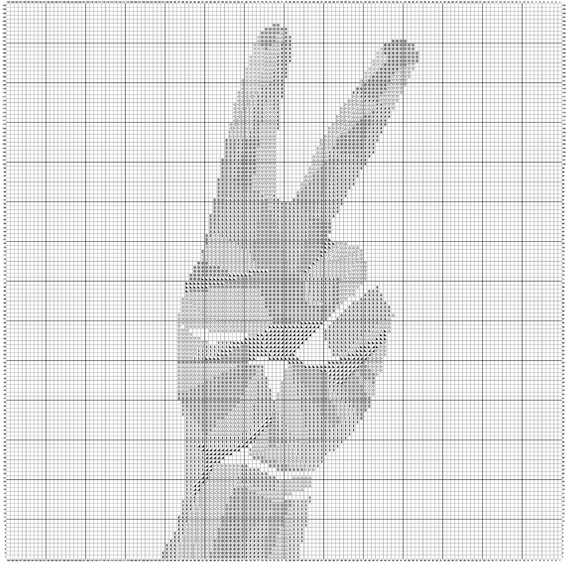 Peace Gesture Cross Stitch Pattern Hand Embroidery Design | Etsy