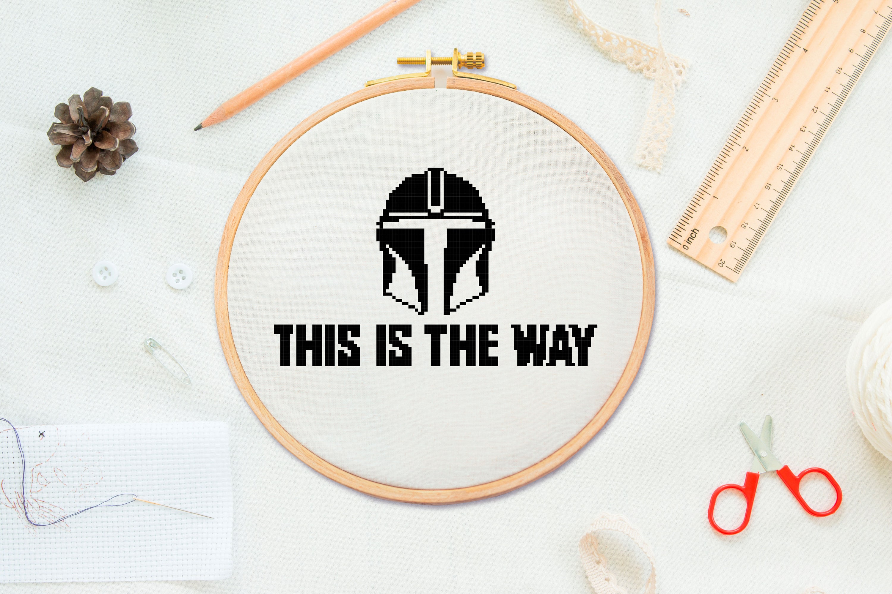 Cross stitch for beginner simple pattern easy and small | Etsy