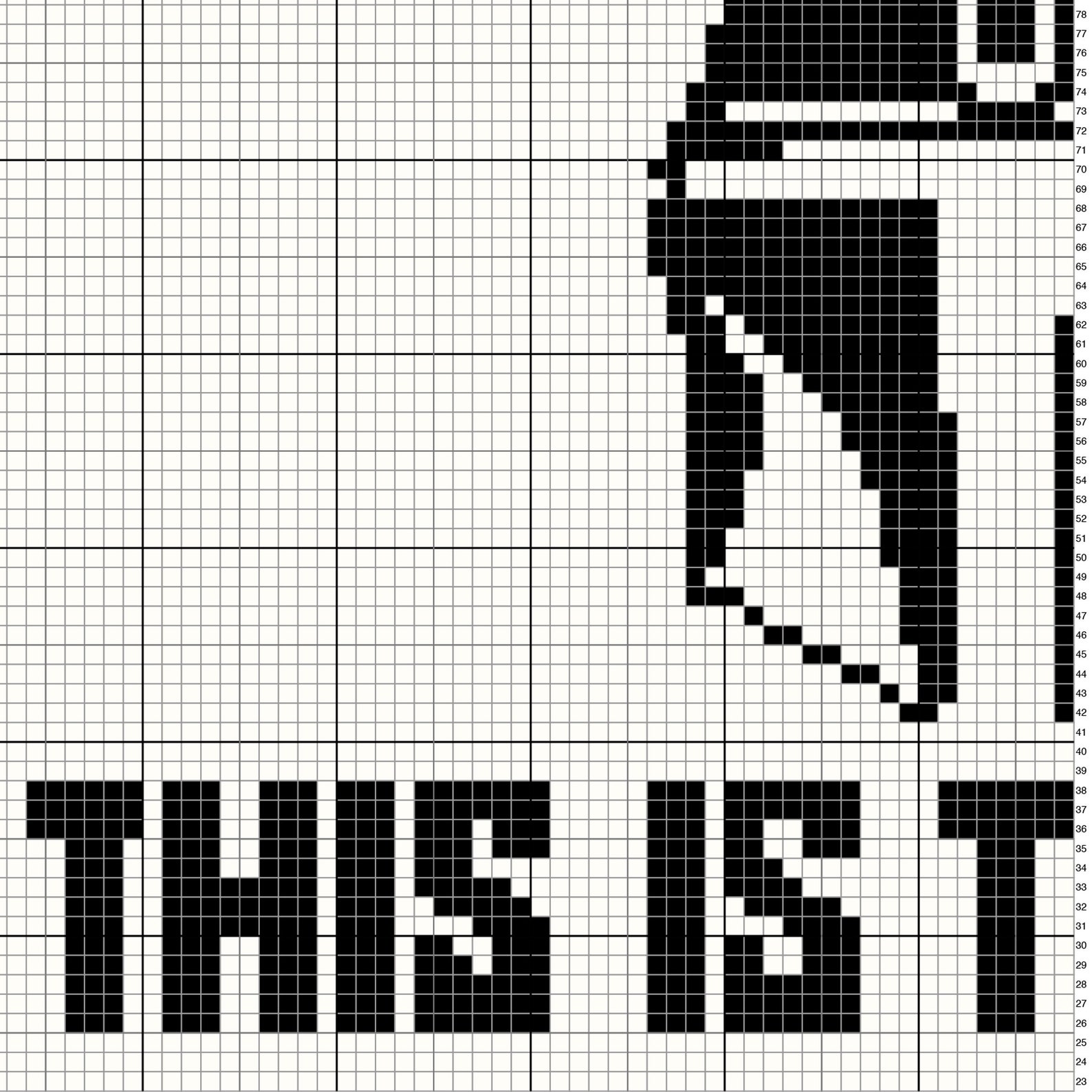 Cross stitch for beginner simple pattern easy and small | Etsy