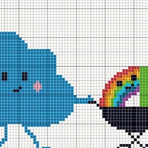 Baby Cross Stitch Pattern Sun and Cloud X Stitch Cute Counted Cross ...