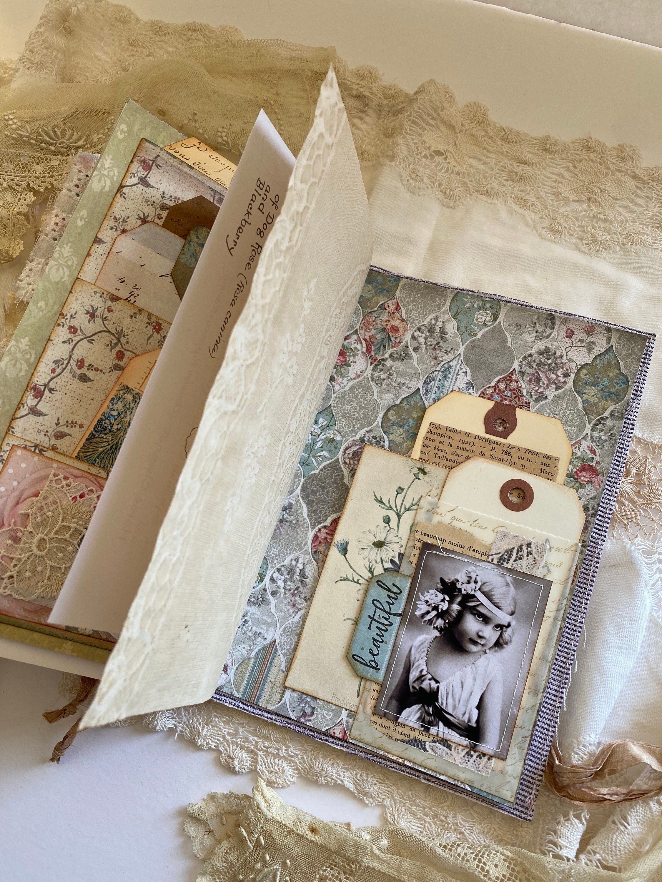 Junk Journal, Journal, Diary, Memory Keeping, Scrapbook, Mini Album ...