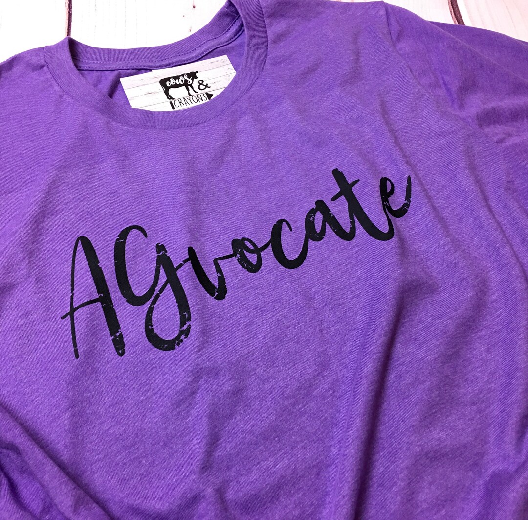 Agvocate Shirt // Support Agriculture Tee // Vo Ag Teacher // Farmer ...