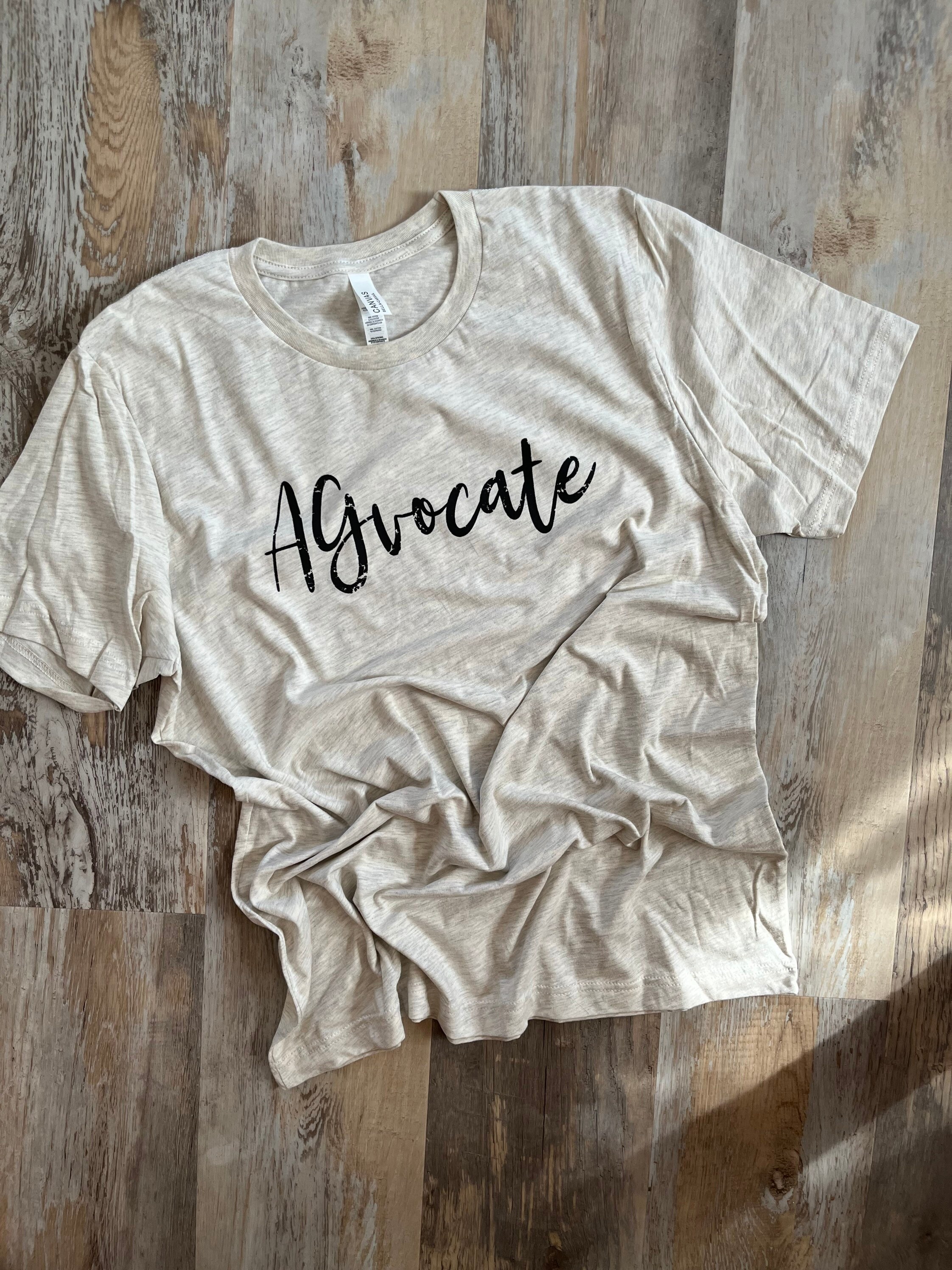 Agvocate Shirt // Support Agriculture Tee // Vo Ag Teacher // - Etsy